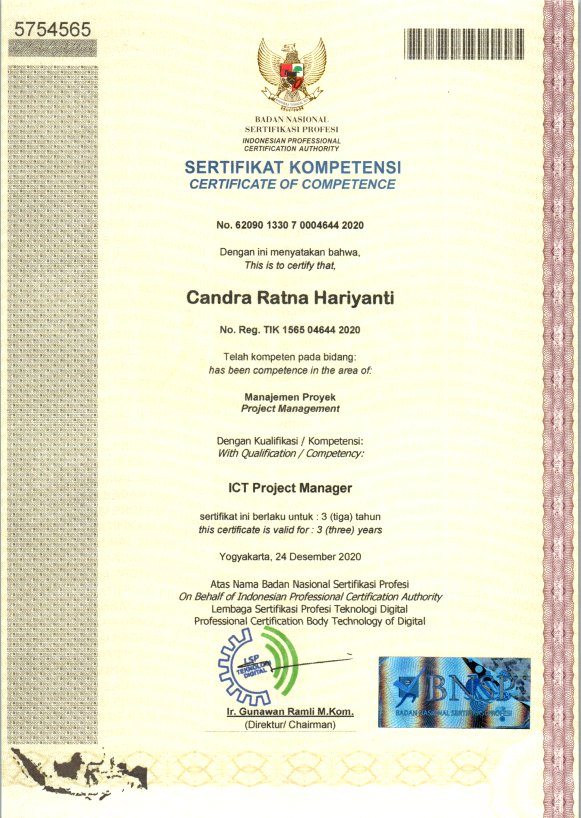 Lembaga Sertifikasi Profesi terlisensi BNSP - LSP Teknologi Digital