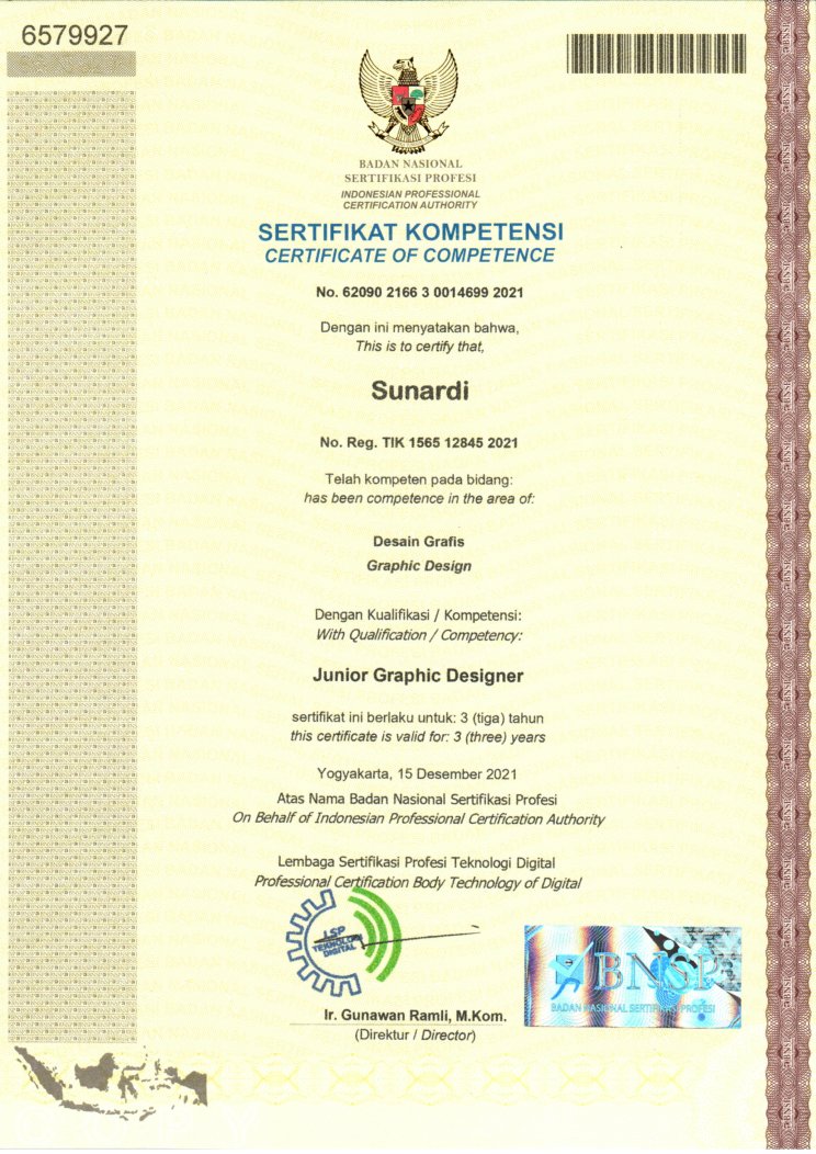 Lembaga Sertifikasi Profesi terlisensi BNSP - LSP Teknologi Digital